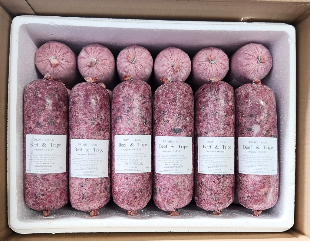 PRIME RAW - Beef & Tripe – Namas Raw Feeders